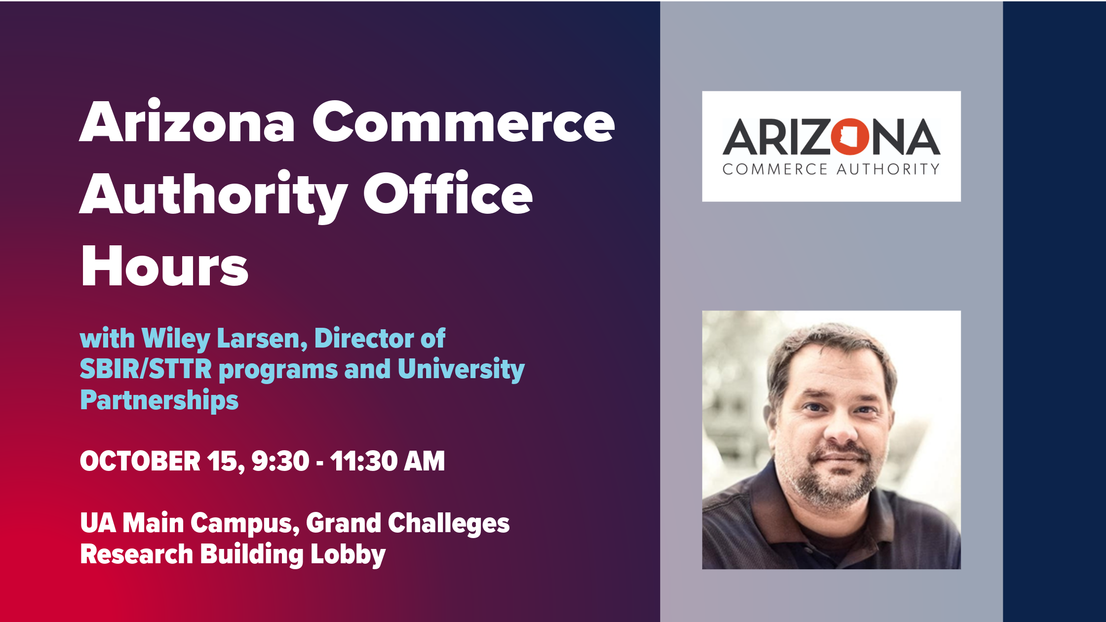Arizona Commerce Authority Office Hours | Tech Launch Arizona